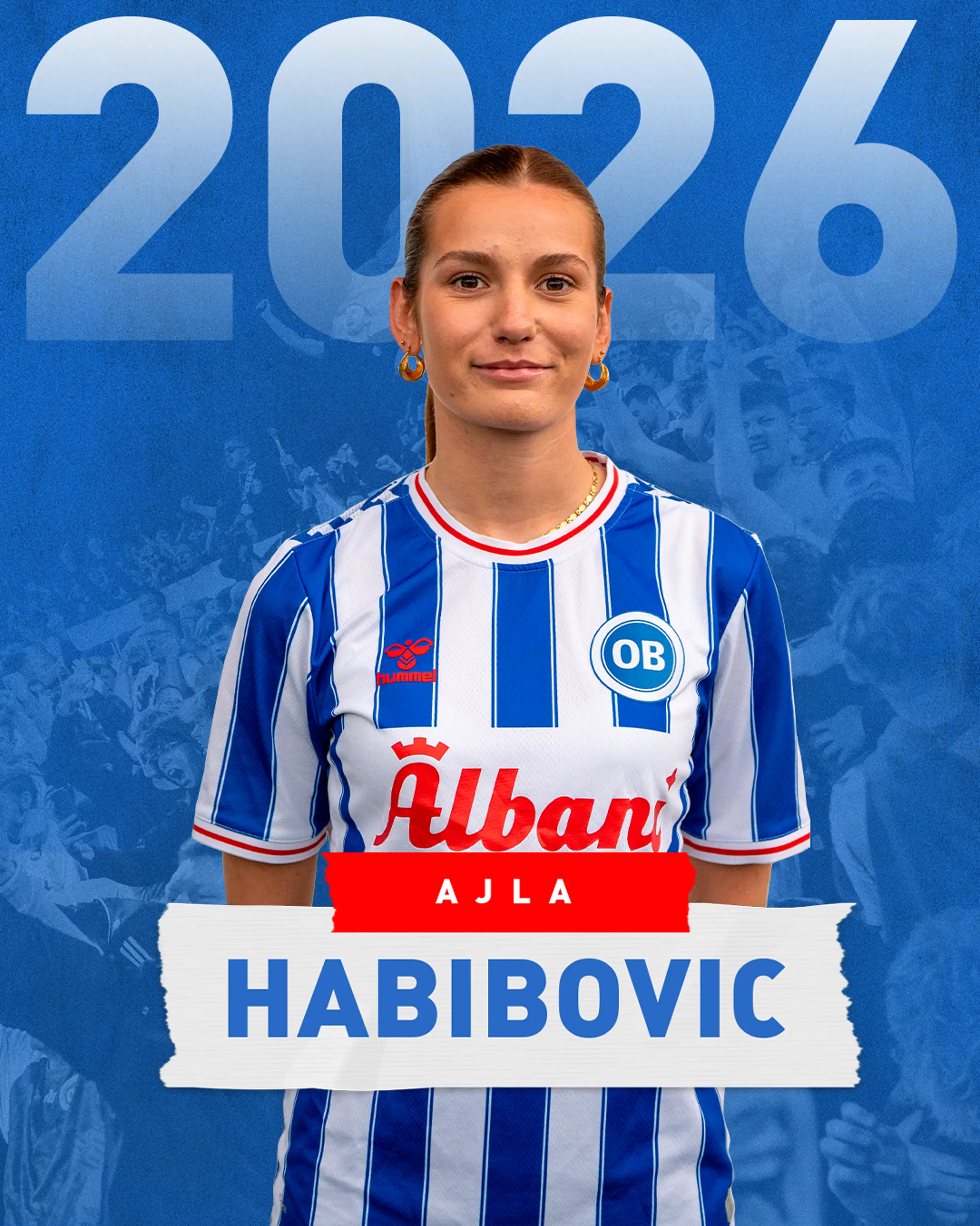 Ajla Habibovic skriver lang kontrakt med OB Q