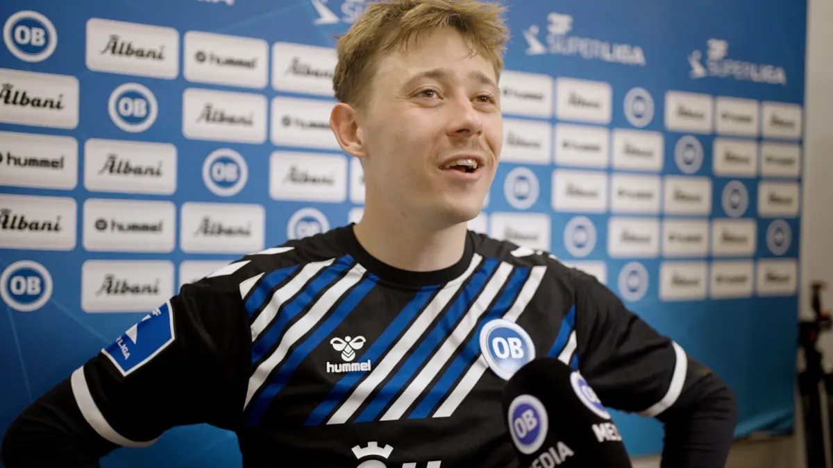 Mads Frøkjær var glad for at komme på måltavlen i Aalborg