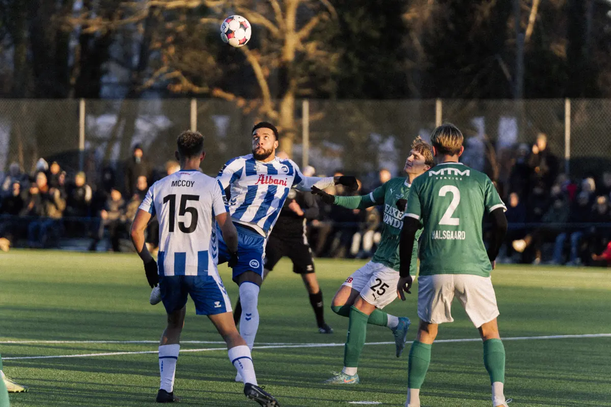 Målrig sejr i årets første test