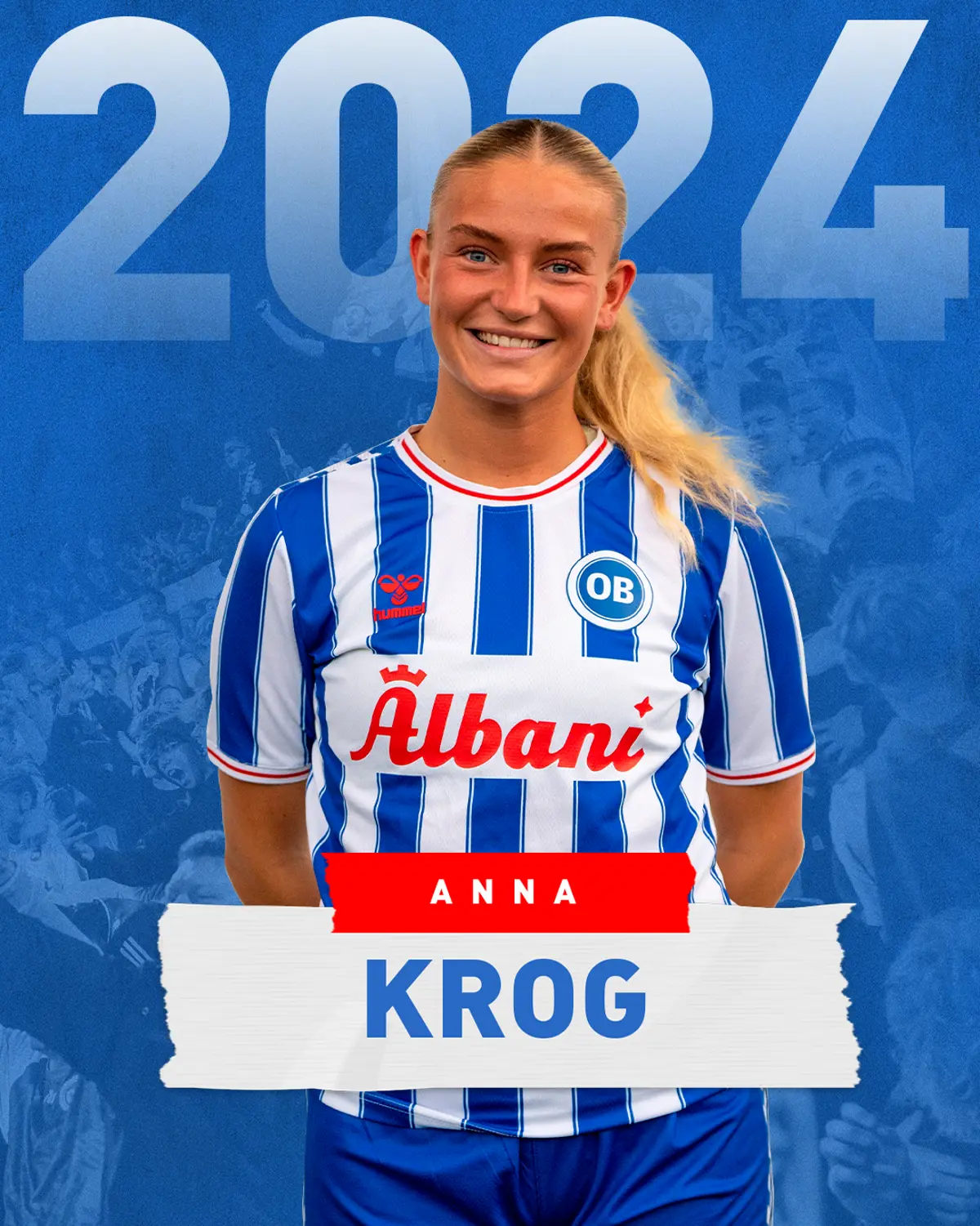 Anna Krog fortsætter i OB Q i 2024