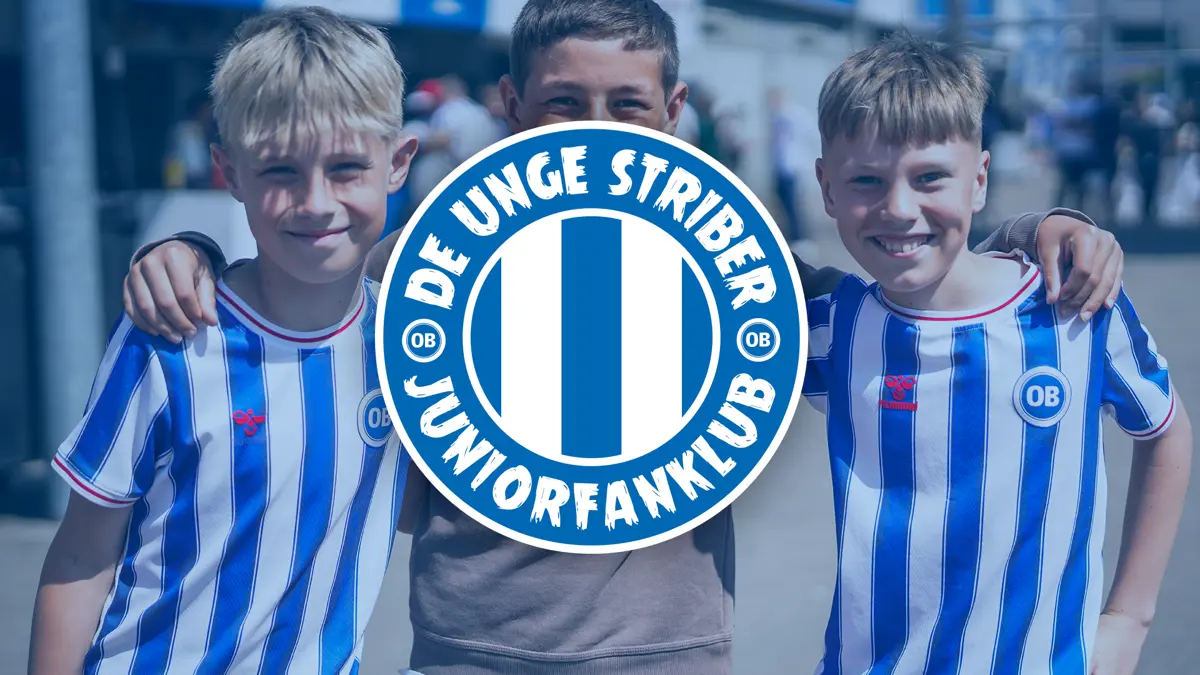 Vi lancerer ny junior fanklub: De Unge Striber